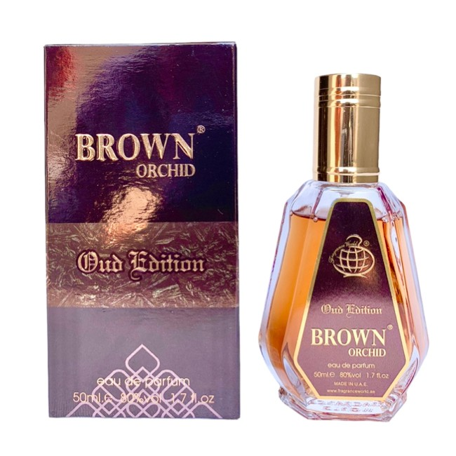 Brown Orchid Oud edition Eau De Parfum 50ml – Husain Fragrance