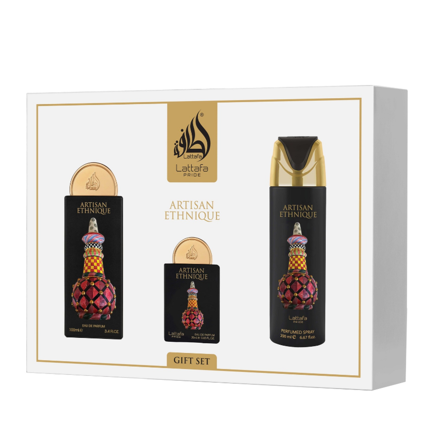 Lattafa Pride - Artisan Ethnique - Gift Set – Husain Fragrance