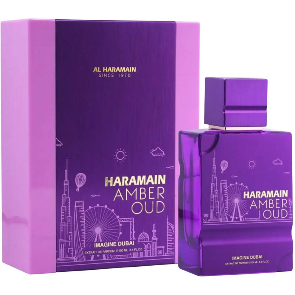 Amber Oud Imagine Dubai Extrait De Parfum 100ml Al Haramain – Husain ...