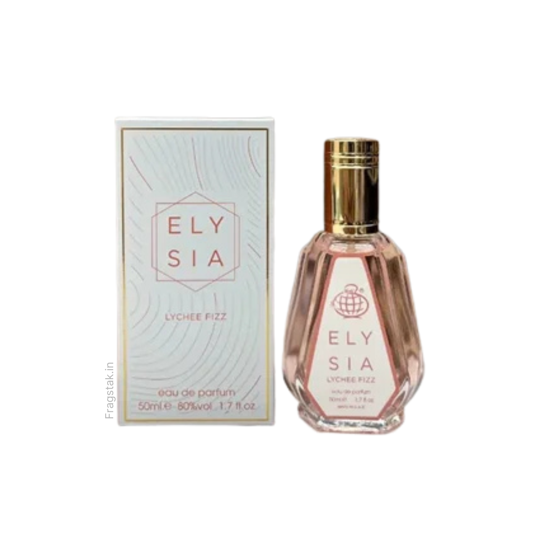 Fragrance World Elysia Lychee Fizz EDP 50ml For Women – Husain Fragrance